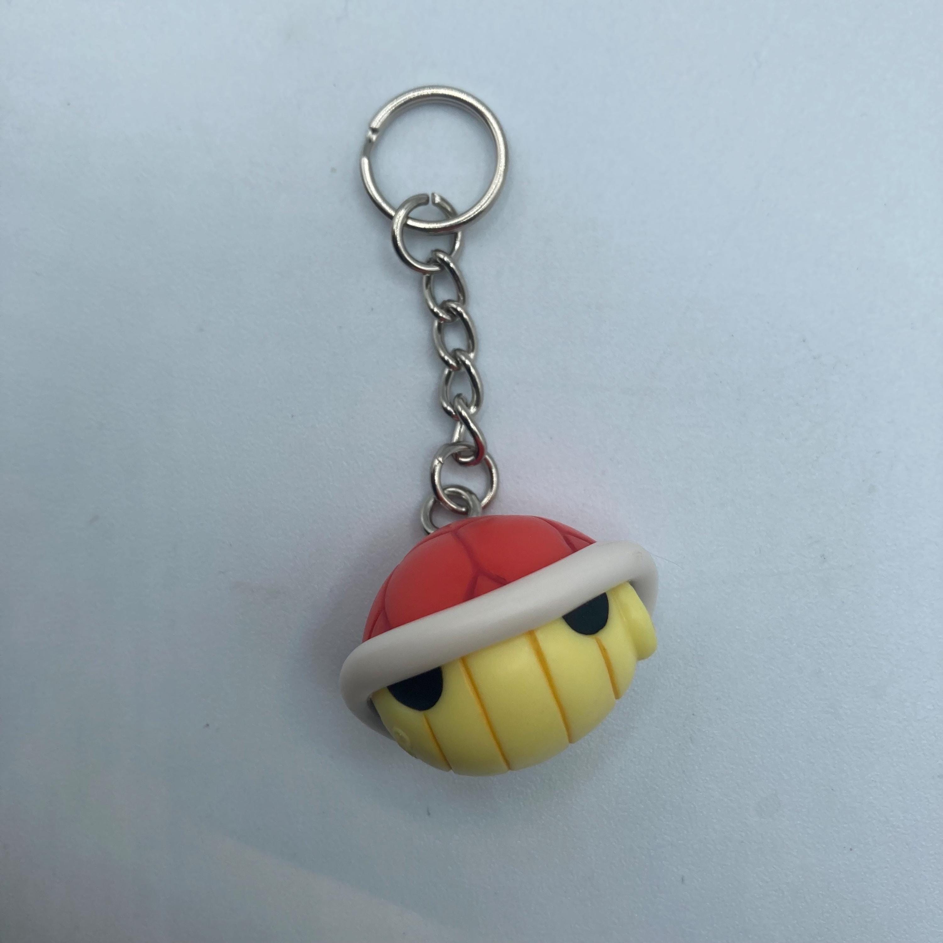 Nintendo Super Mario Red Turtle Shell Mariokart Video Game Keychain ...
