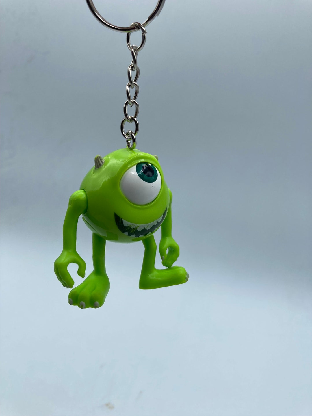 Disney Pixar Monsters Inc. University Mike Wasowski Character Keychain ...