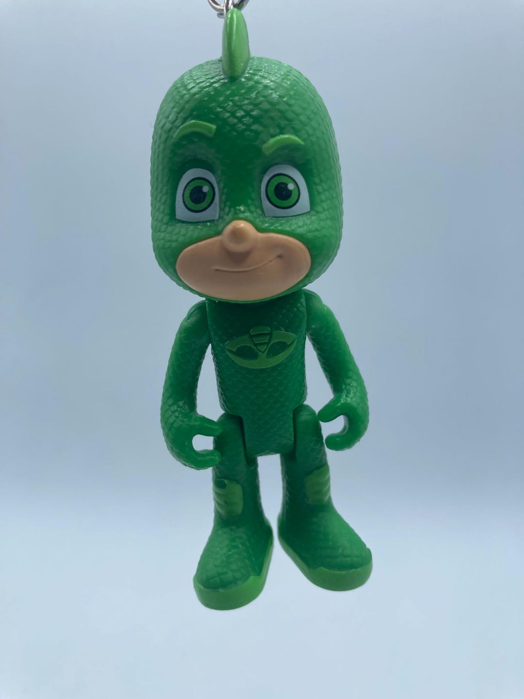 PJ Masks Green Gecko Character Keychain Backpack Zipper Purse Chain 3 ...