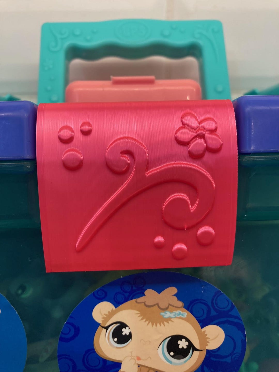 Littlest Pet Shop LPS Replacement Part Tacklebox Tackle Box Latch ...