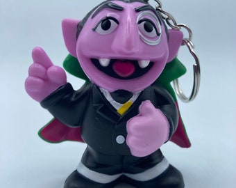 Sesame Street Yellow Big Bird Keychain Backpack Zipper Purse Chain 3 ...