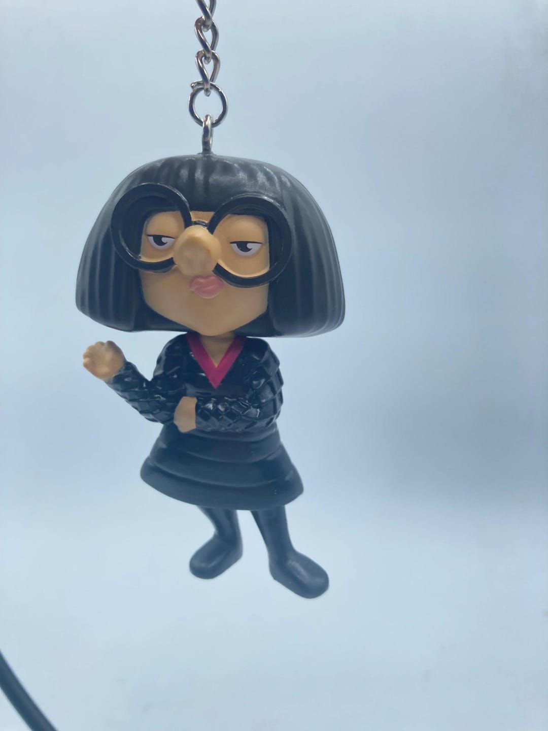 Disney the Incredibles Edna Seamstress Lady Character Keychain Backpack ...