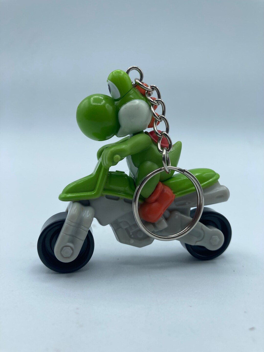 Nintendo Yoshi Motorbike Motorcycle Character Keychain Backpack Zipper ...