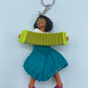 Disney Encanto Mirabelle Character Keychain Backpack Zipper Purse Chain ...