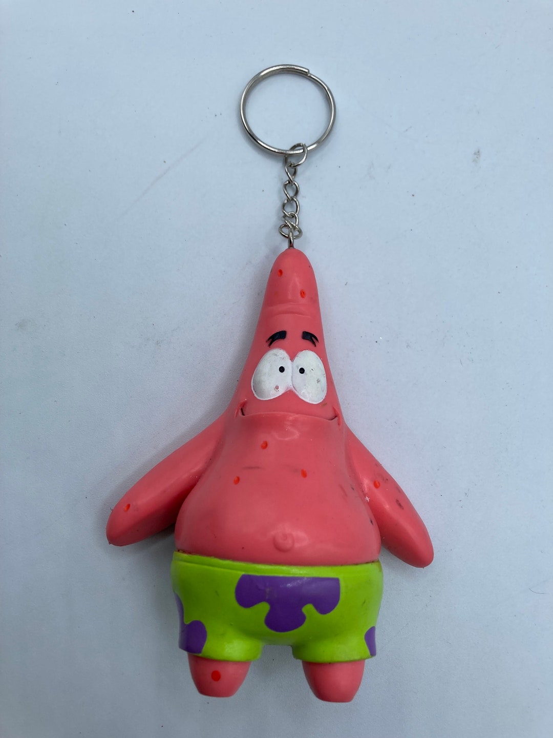 Patrick From Spongebob Squarepants Character Keychain Backpack Zipper ...