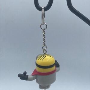 Dreamworks Minions Handsome Pink Shirt Keychain Backpack Zipper Purse ...