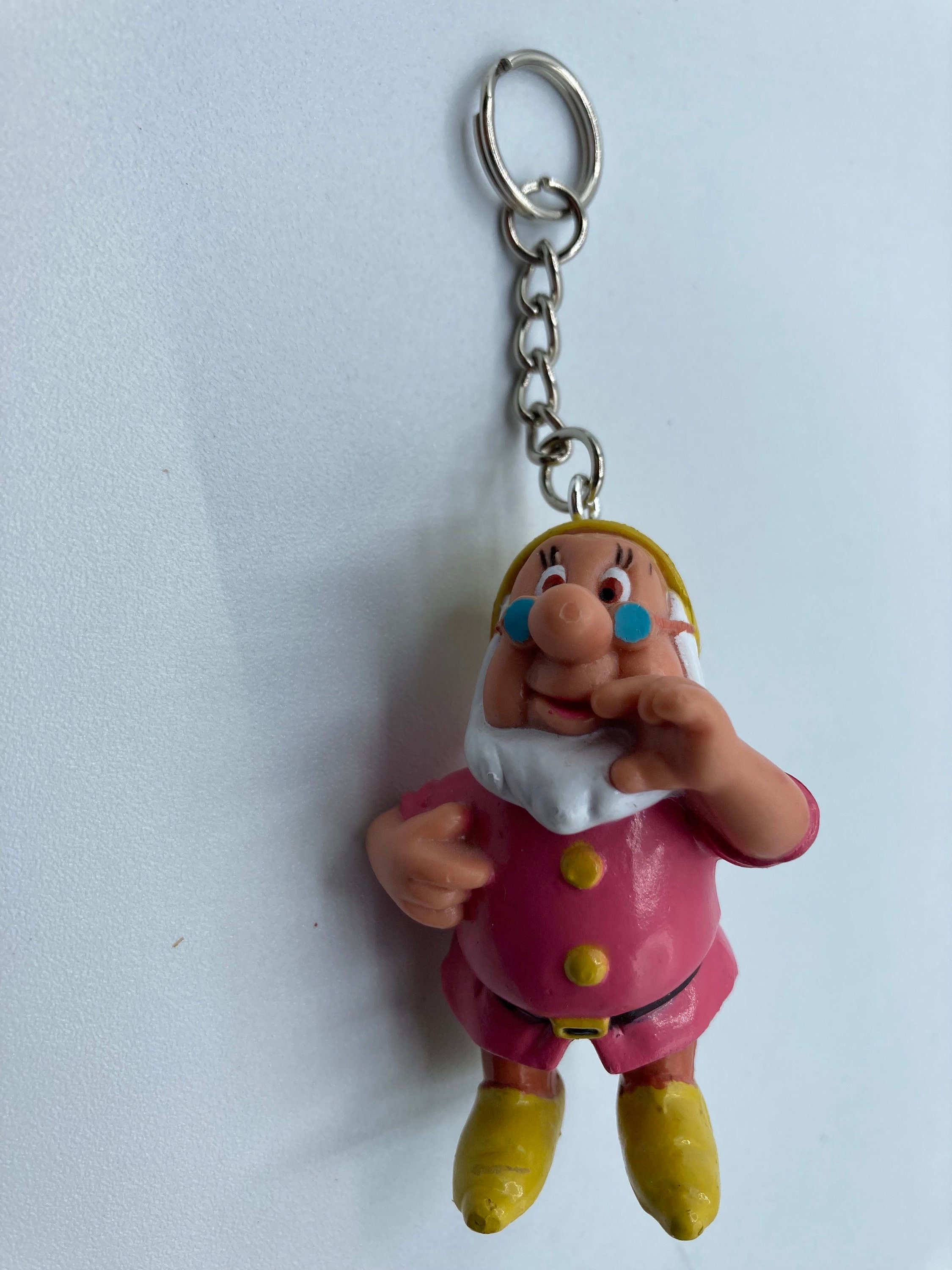 Disney Snow White and the Seven Dwarves Doc Dwarf Character Keychain ...