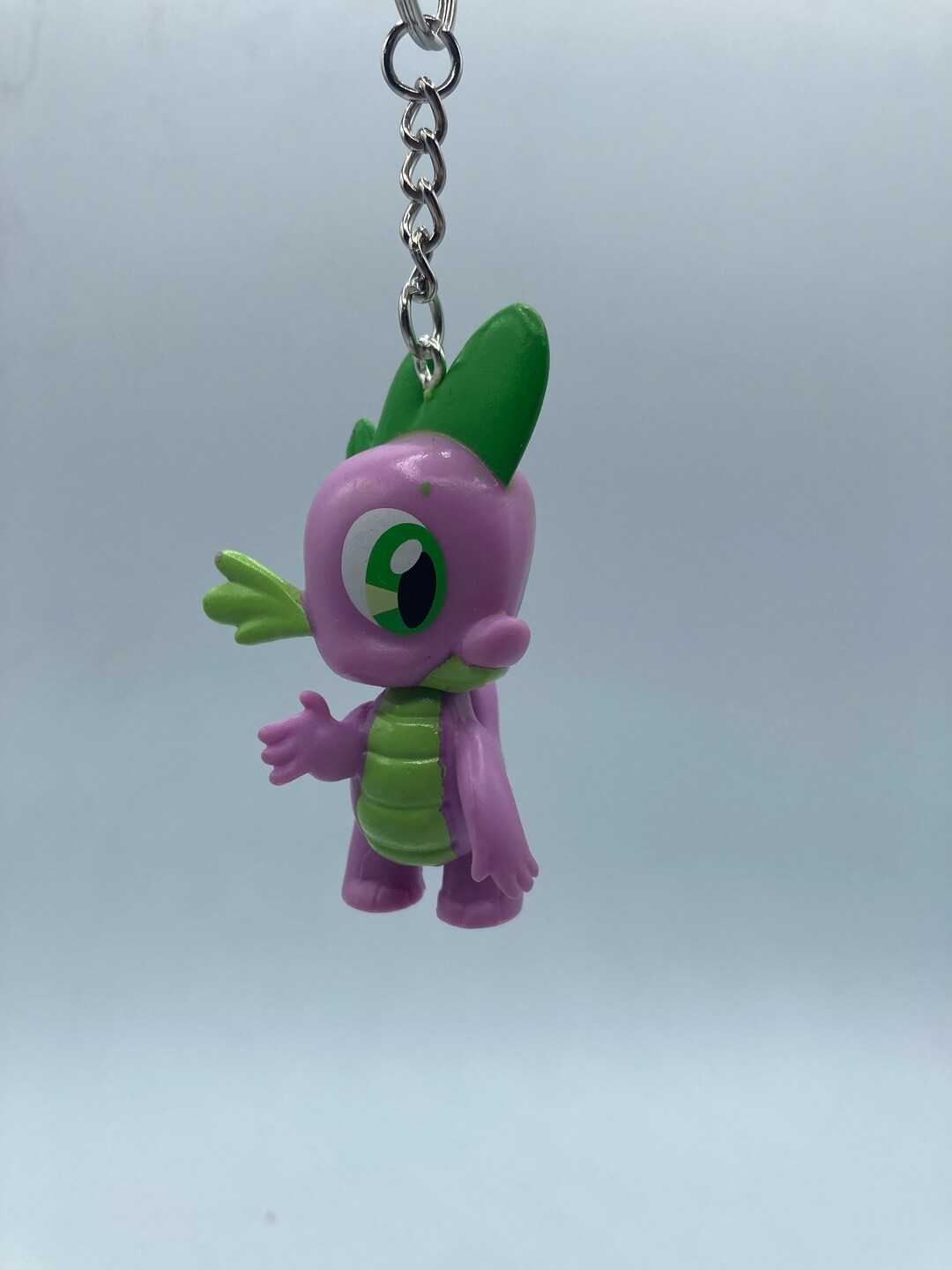 MLP My Little Pony Purple Dinosaur Spike Character Keychain Backpack ...