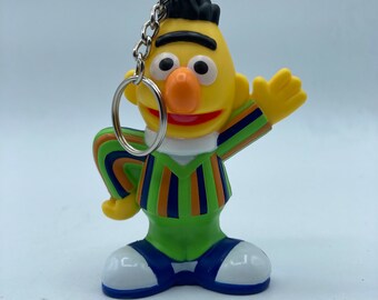 Sesame Street Yellow Big Bird Keychain Backpack Zipper Purse Chain 3 ...