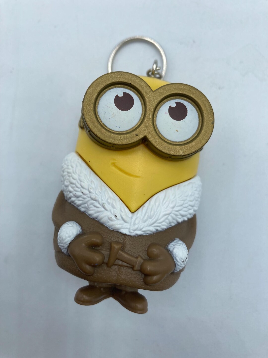 Dreamworks Minions Despicable Me Yellow Character Keychain Backpack ...