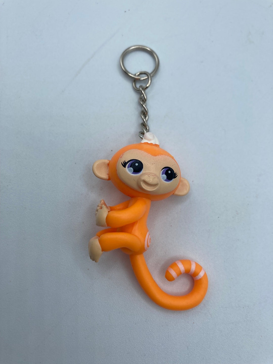 Orange Fingerling Wowwee Monkey Mini Keychain Backpack Zipper Purse ...