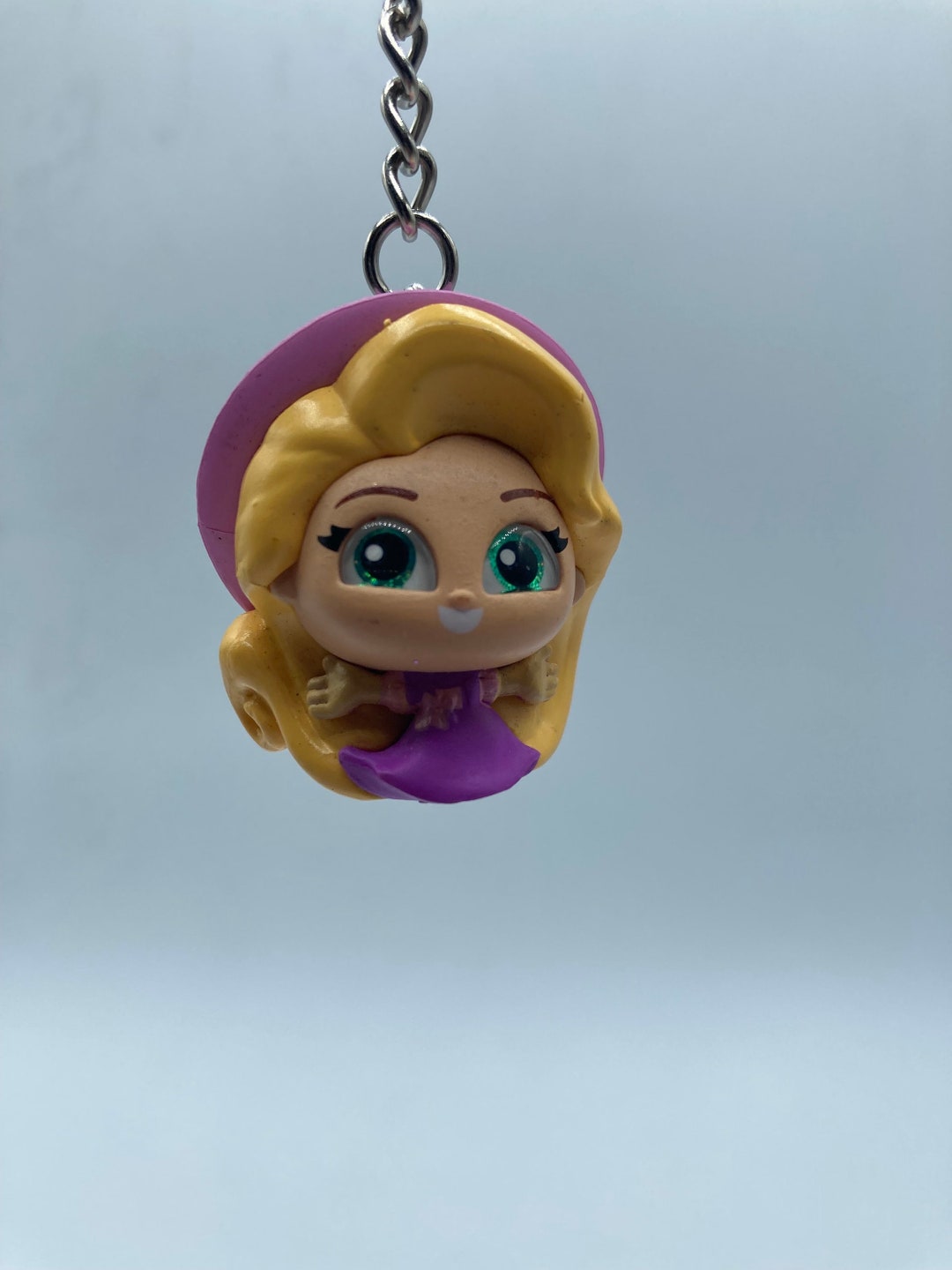 Disney Doorables Miniature Tangled Rapunzel Disney Pixar Keychain ...