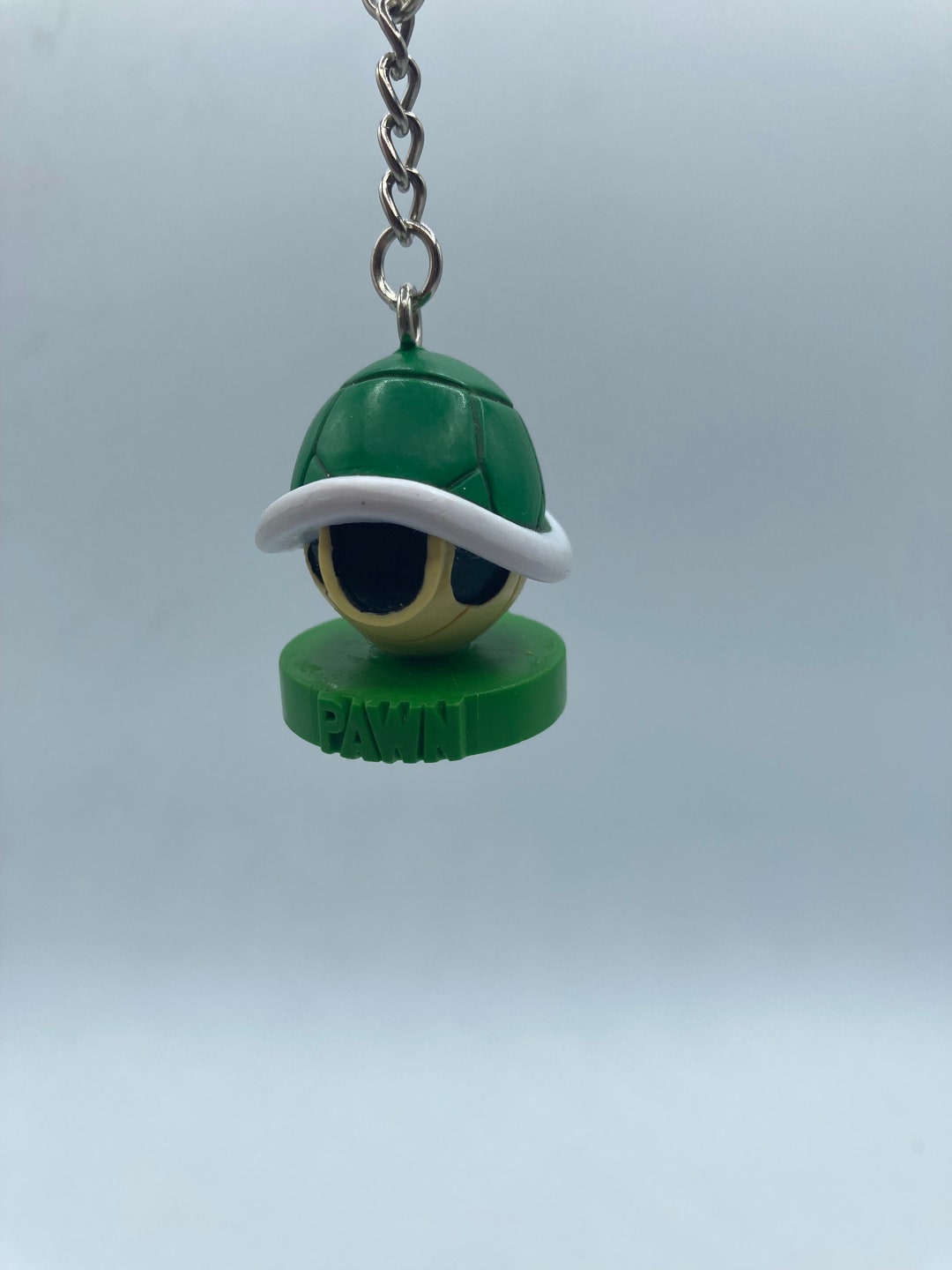 Mini Nintendo Green Turtle Shell "pawn" Character Keychain Backpack ...