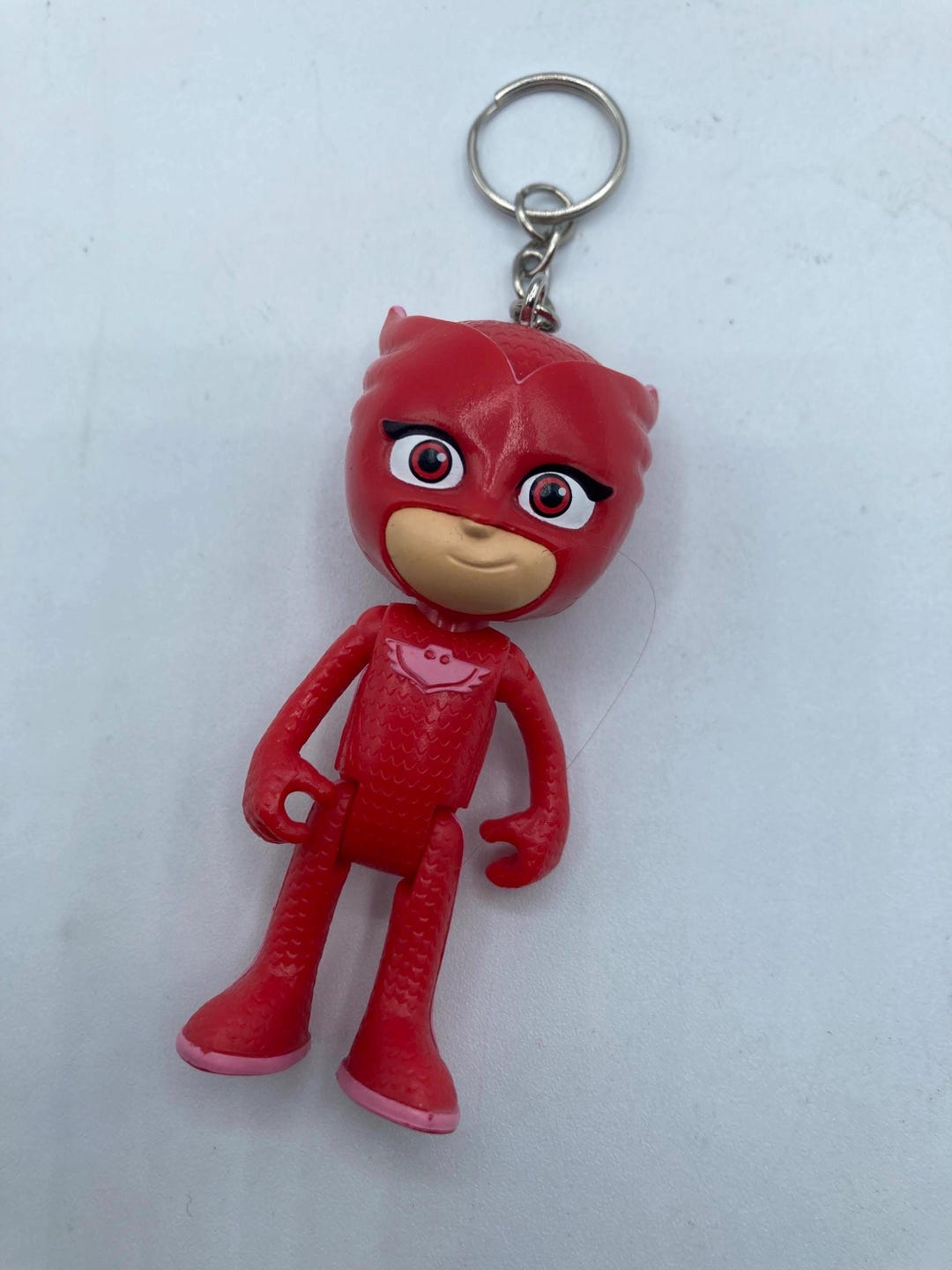 Disney PJ Masks Red Owlette Character Keychain Backpack Zipper Purse ...