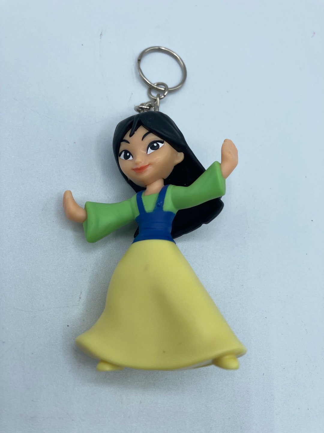 Disney Mulan Character Keychain Backpack Zipper Purse Chain 3.25" Tall ...