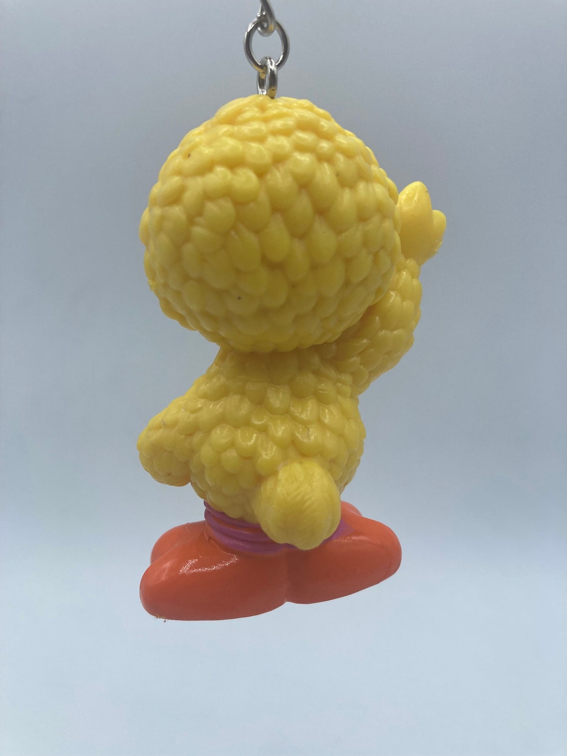 Sesame Street Yellow Big Bird Keychain Backpack Zipper Purse Chain 3 ...