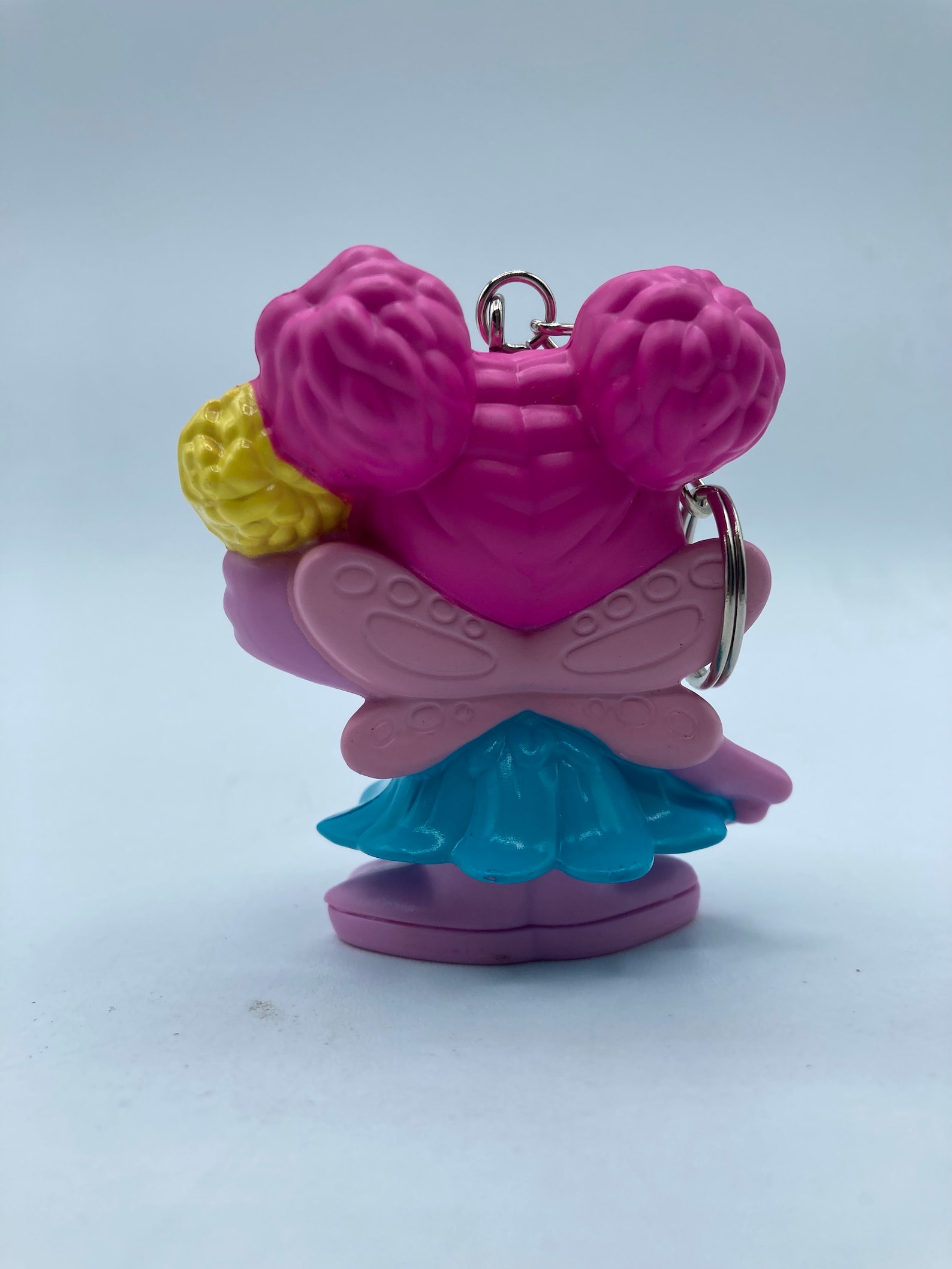 Sesame Street Abby Cadabby Girl Pink Muppet Keychain Backpack Zipper ...