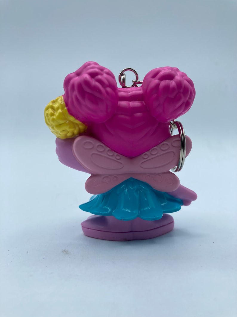 Sesame Street Abby Cadabby Girl Pink Muppet Keychain Backpack Zipper ...