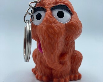 Sesame Street Cookie Monsters With Guitar Character Keychain Backpack ...