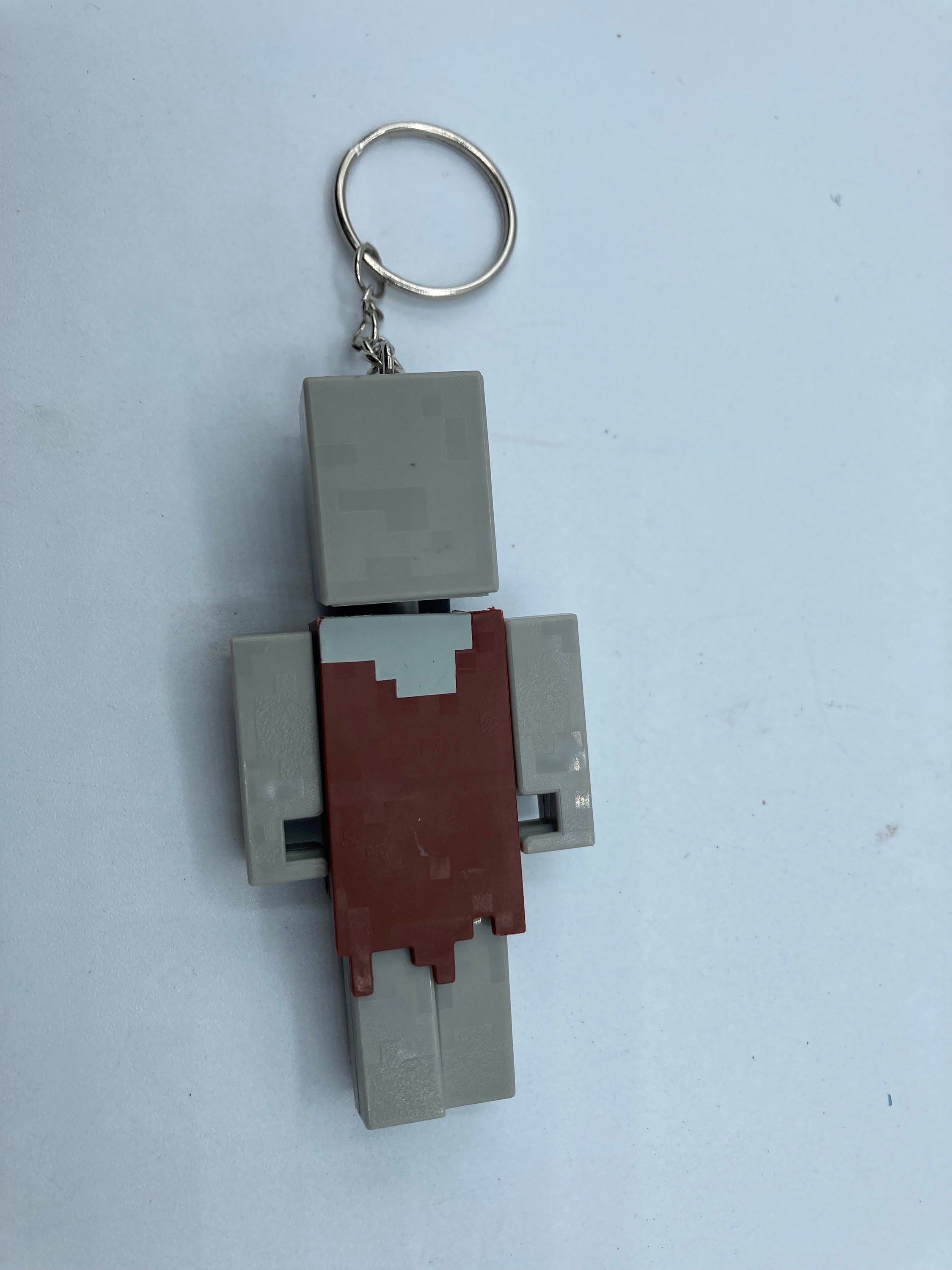 Mojang Minecraft Video Game Villager Character Keychain Backpack Zipper ...
