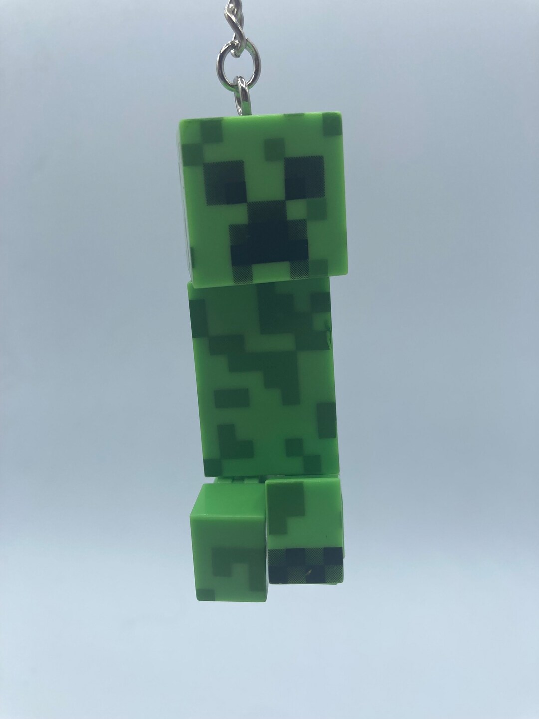 Minecraft Mojang Video Game Green Creeper Character Keychain Backpack ...