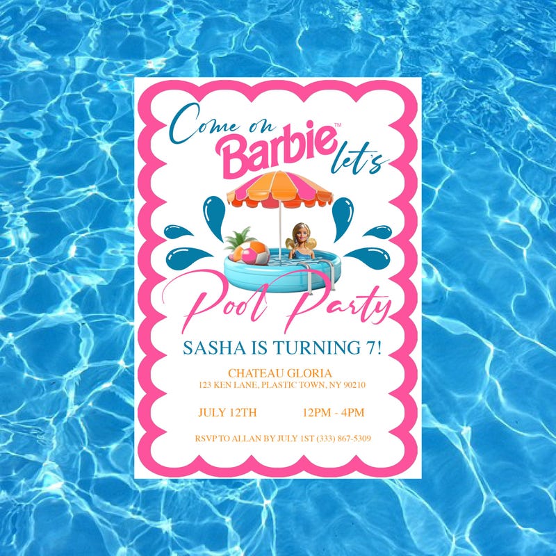 Barbie Pool - Etsy