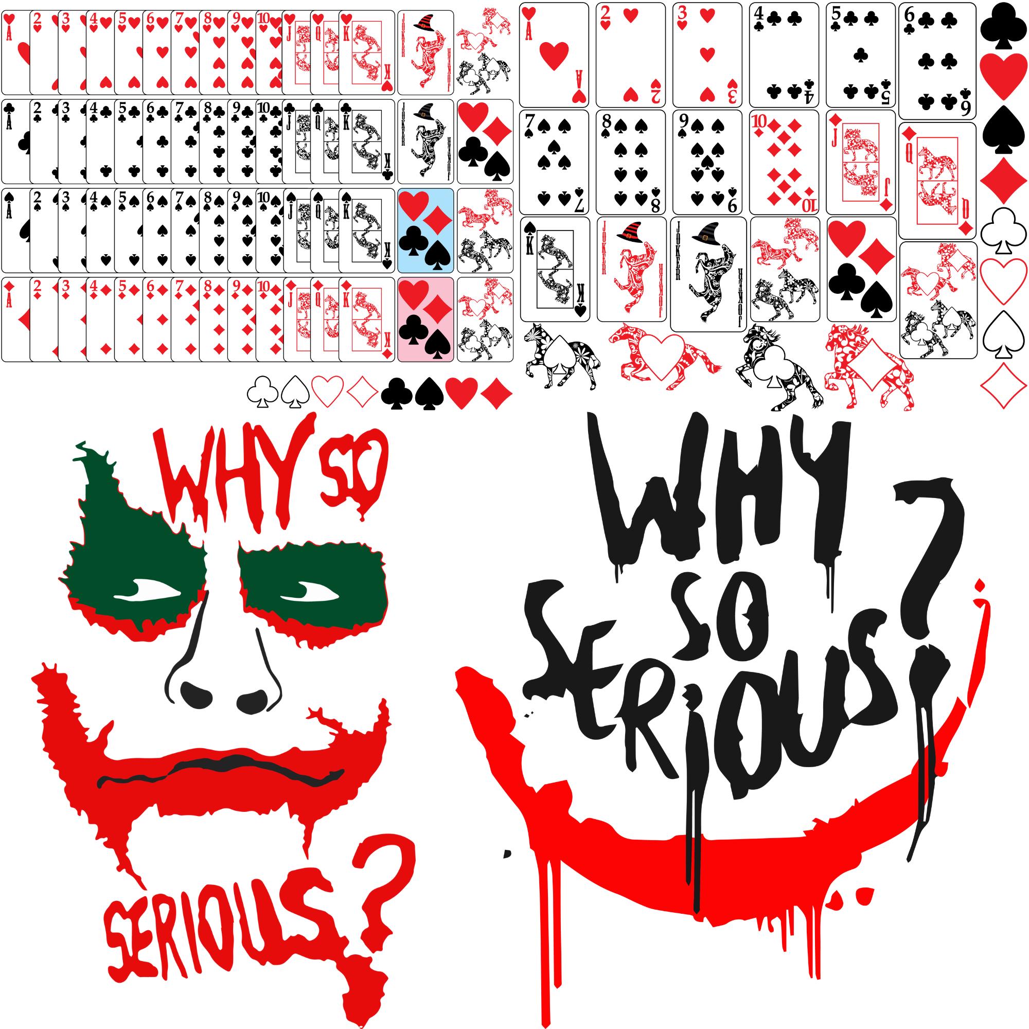 2500+ Files Joker Files Bundle | High-quality Joker Clipart , SVG ...
