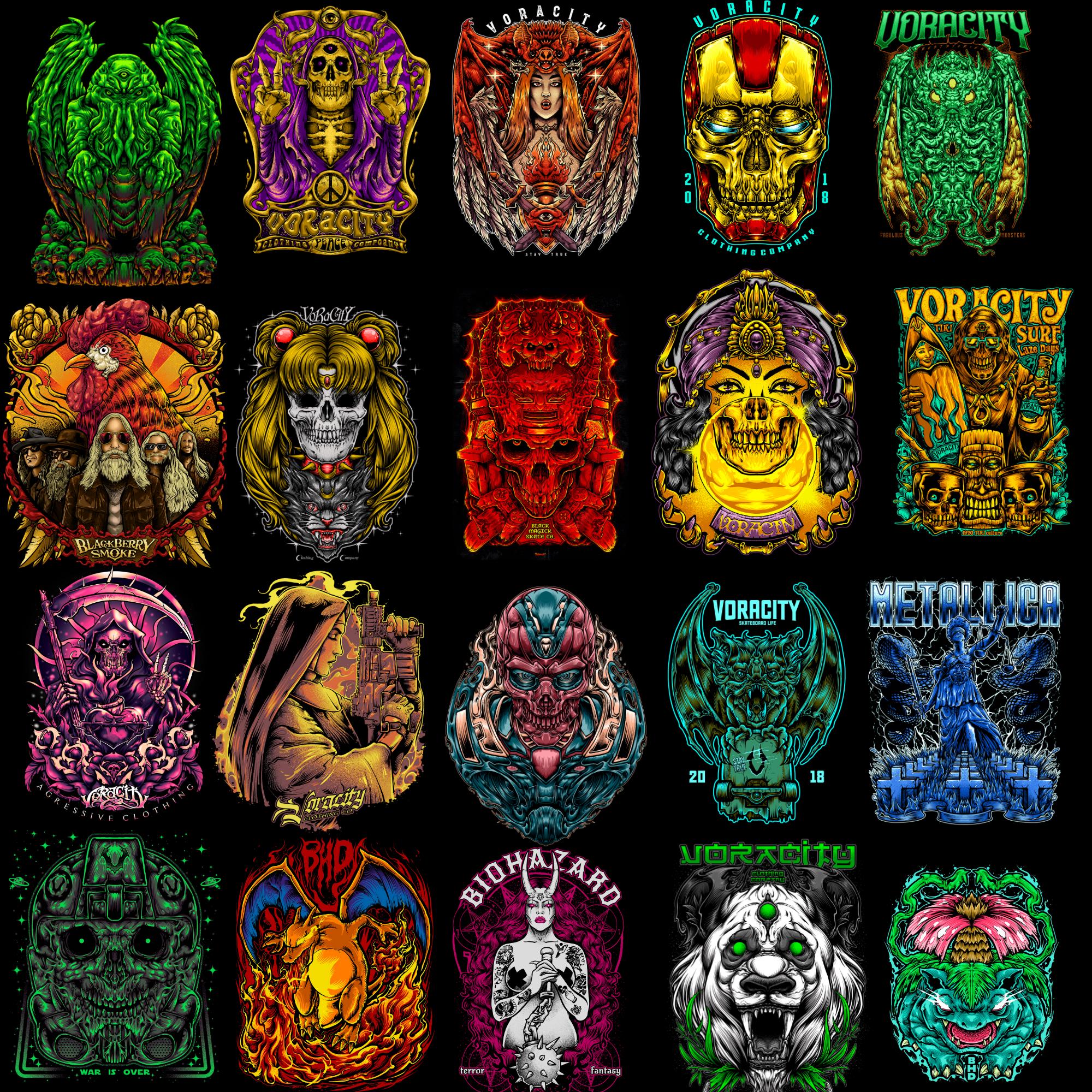 74 Streetwear PNG Bundle | High-quality Urban Design Graphics for T ...