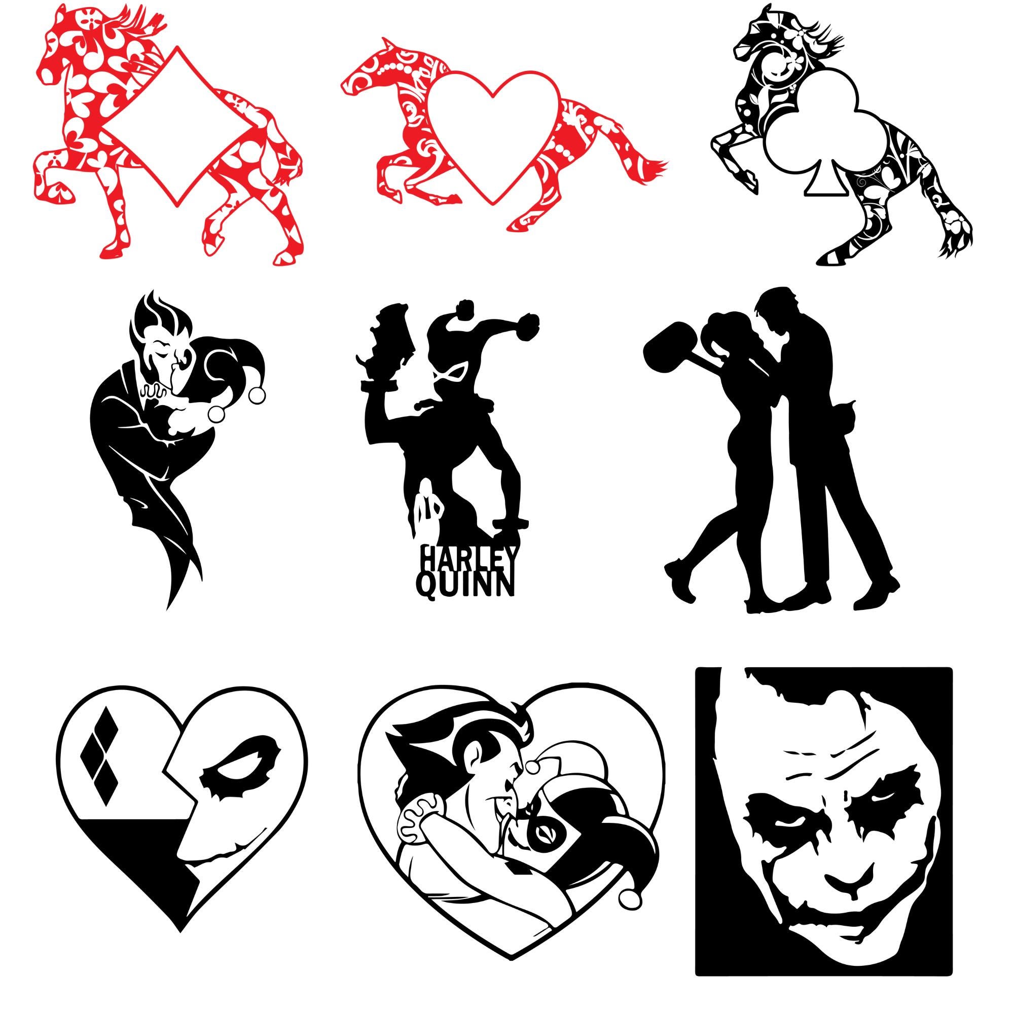2500+ Files Joker Files Bundle | High-quality Joker Clipart , SVG ...