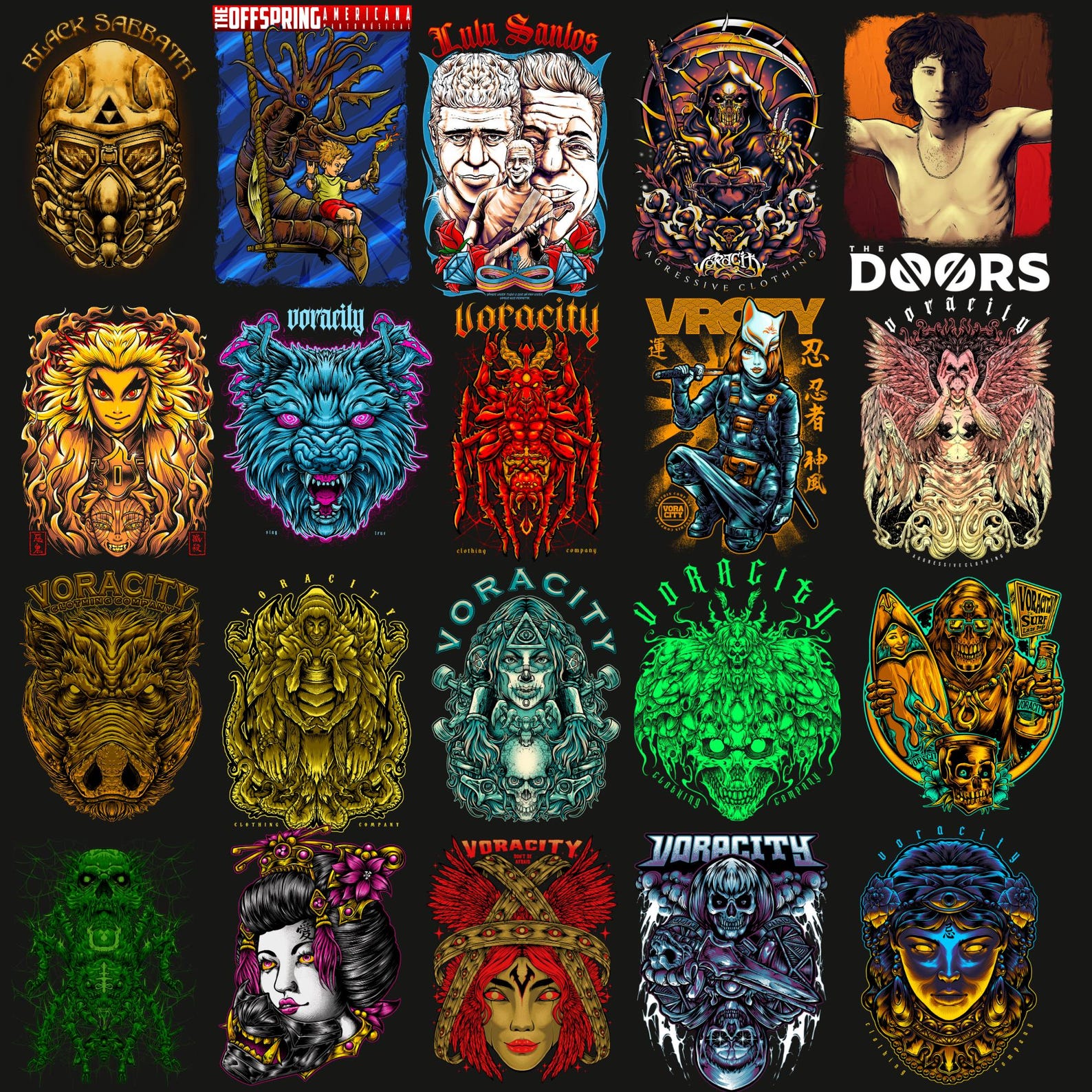 74 Streetwear PNG Bundle | High-quality Urban Design Graphics for T ...