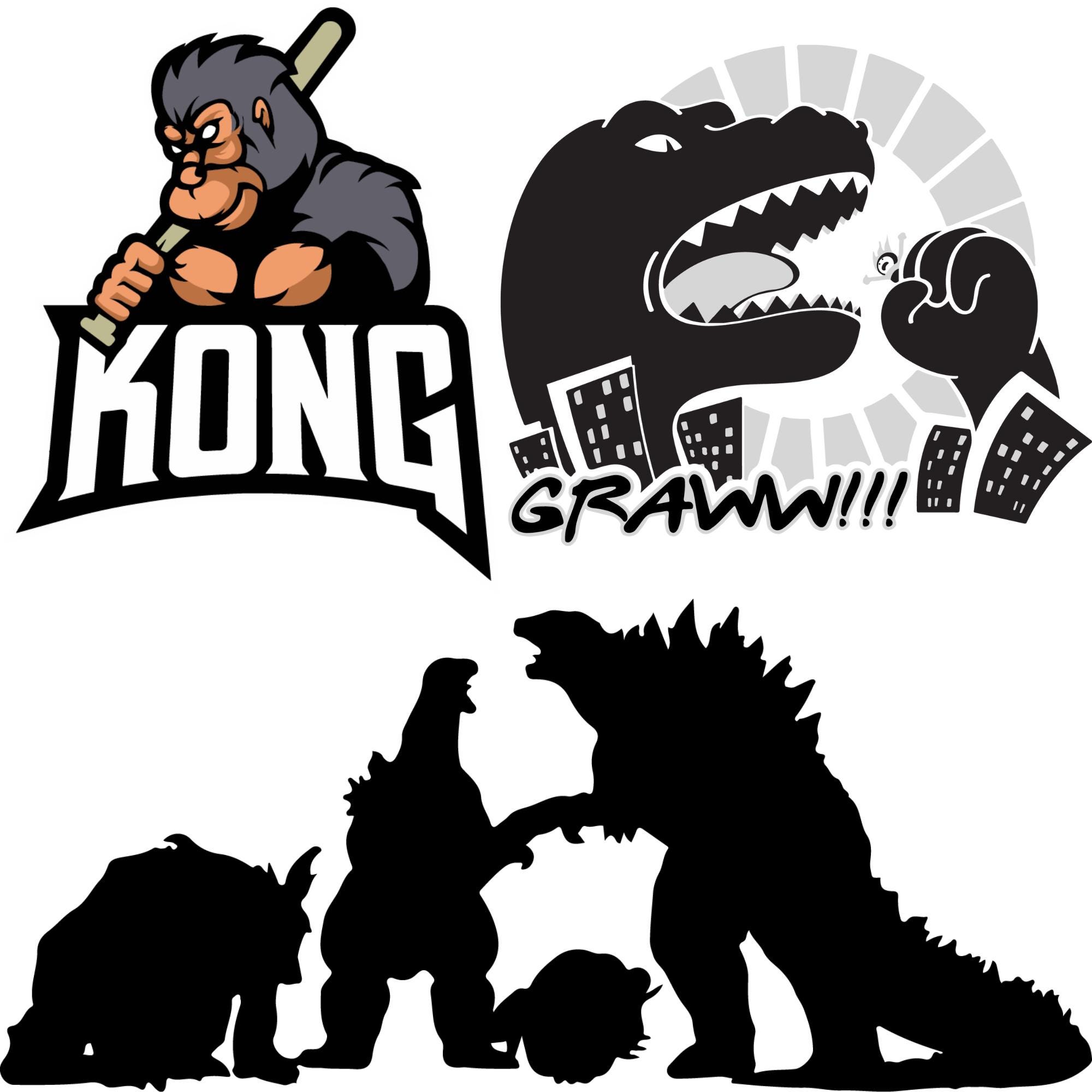 290+ Godzilla SVG Files Bundle | High-quality Digital Clipart for ...