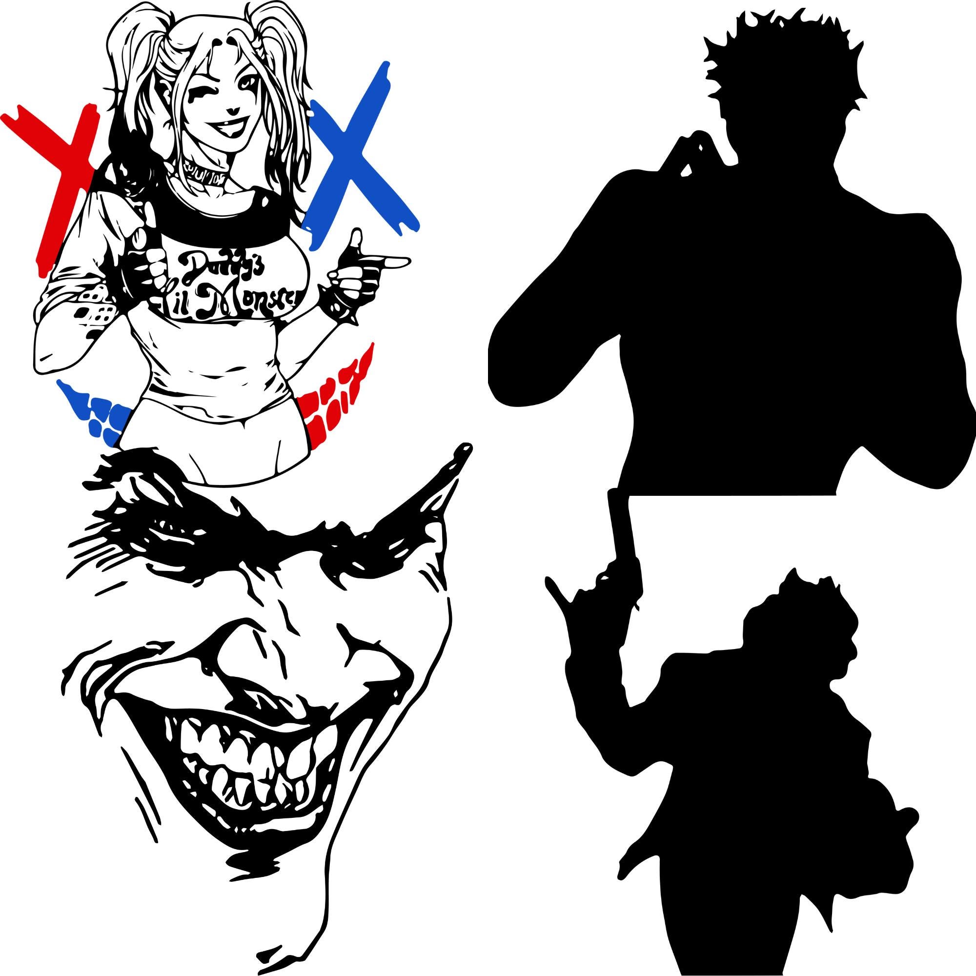 2500+ Files Joker Files Bundle | High-quality Joker Clipart , SVG ...