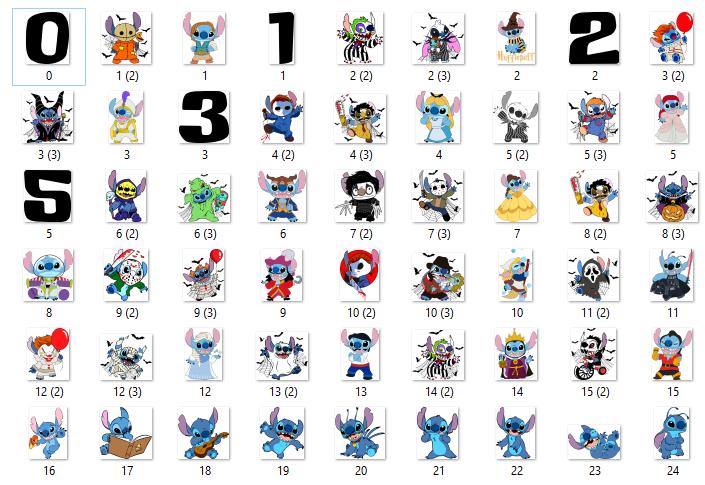 1350 Files Stitch Svg, Stitch Bundle, Stitch Clipart, Stitch Png, Lilo ...