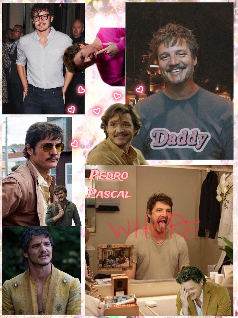Pedro Pascal Funny Digital Poster - Etsy