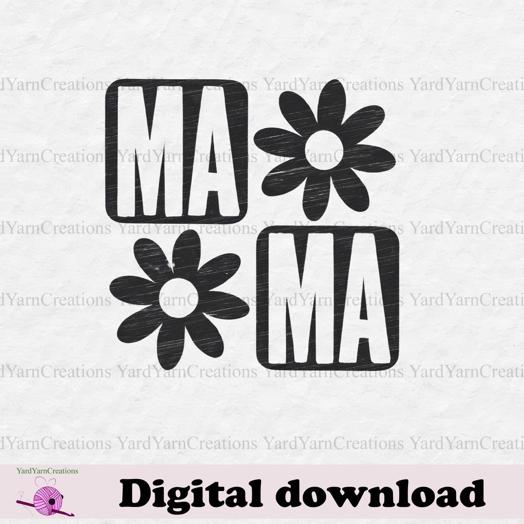 Checker Mama PNG, Mama Png, Floral Mama Png, Floral Checker Png, Trendy ...