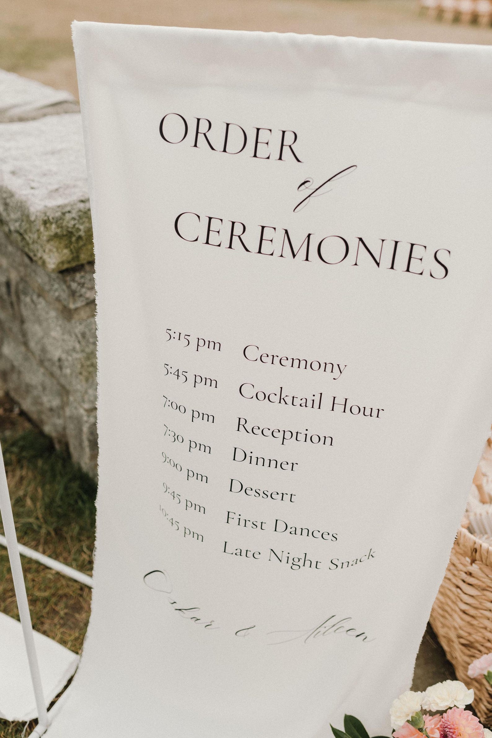 Custom Linen Signage - Etsy