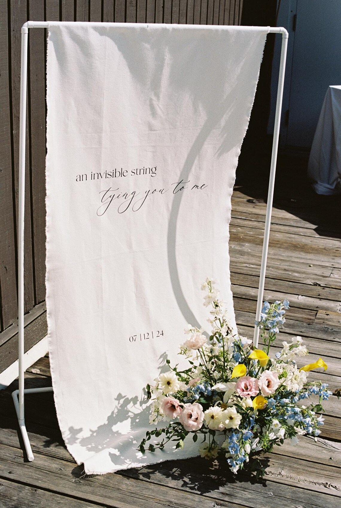 Custom Linen Signage - Etsy