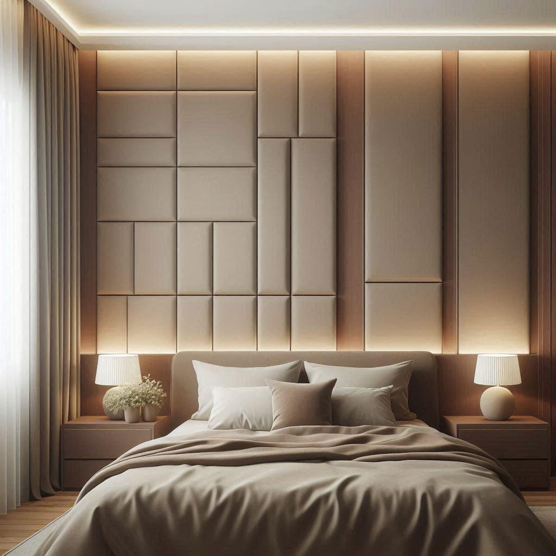 Custom Upholstered Wall Panels – Easy Wall-mount Installation, Any Size ...