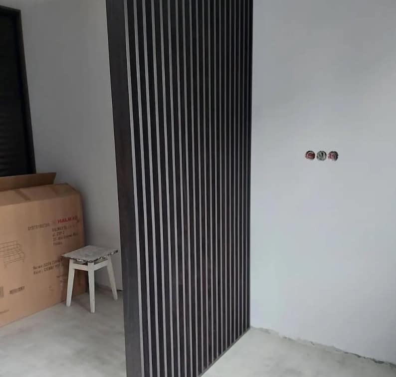 Wooden Interior Partition | Wooden Slat Partition | Decorative Wooden ...