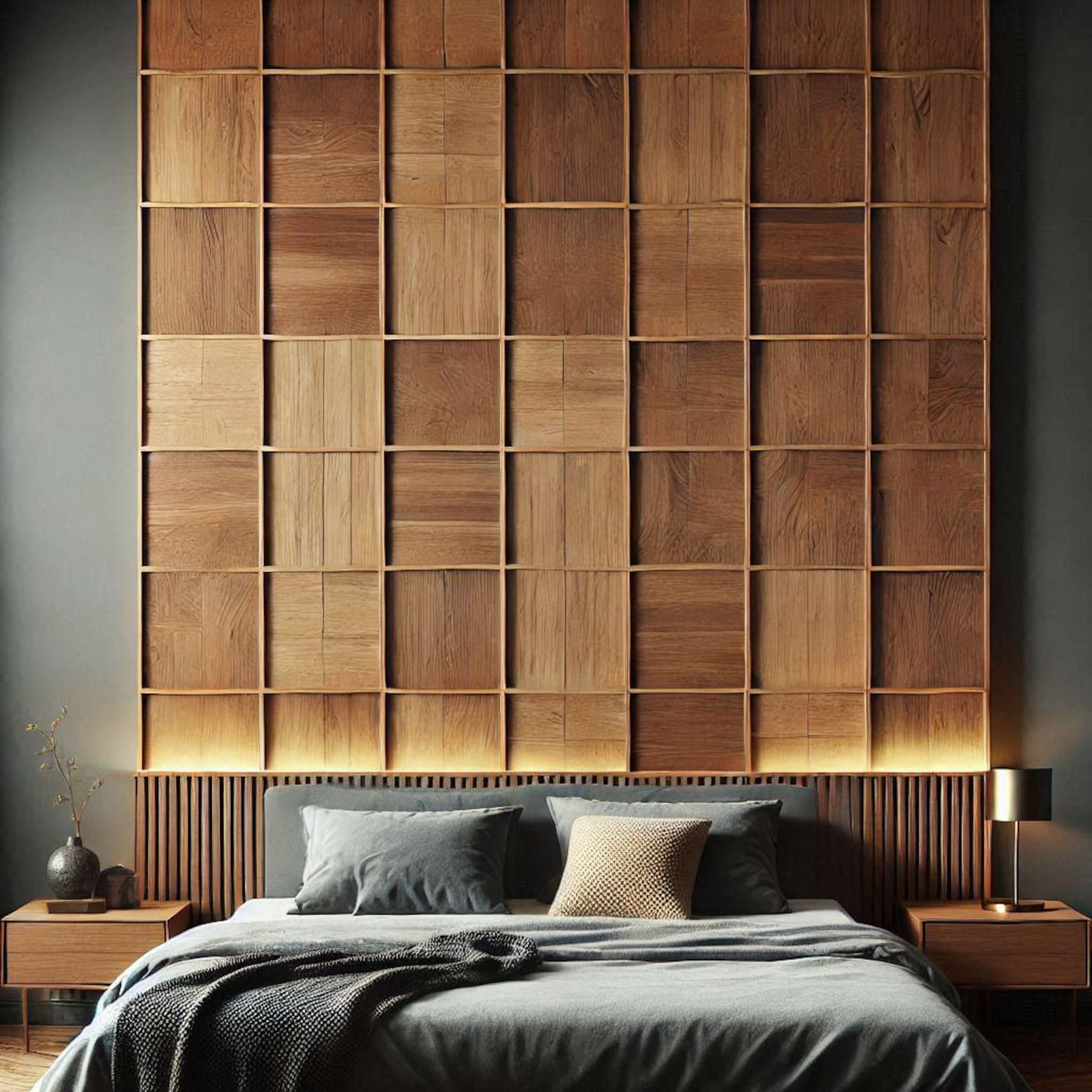 Wooden Slats, 3D Wooden Slats Panel, Wooden Wall Panels, Wooden Wall ...