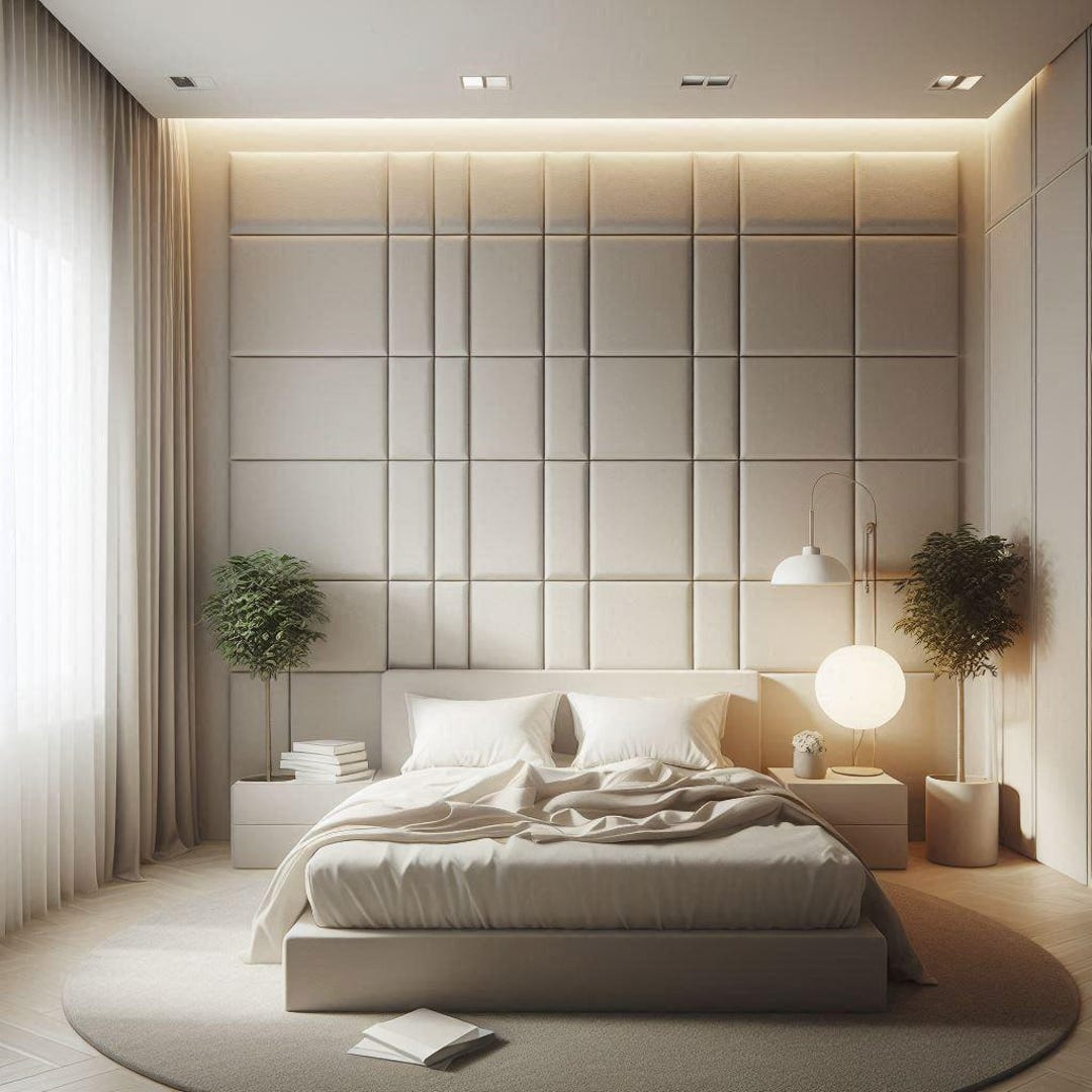 Custom Upholstered Wall Panels – Easy Wall-mount Installation, Any Size ...