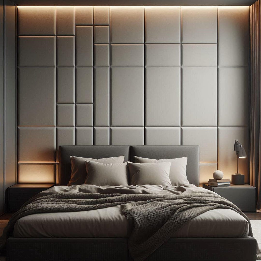 Custom Upholstered Wall Panels – Easy Wall-mount Installation, Any Size ...