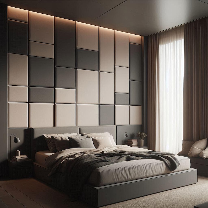 Custom Upholstered Wall Panels – Easy Wall-mount Installation, Any Size ...