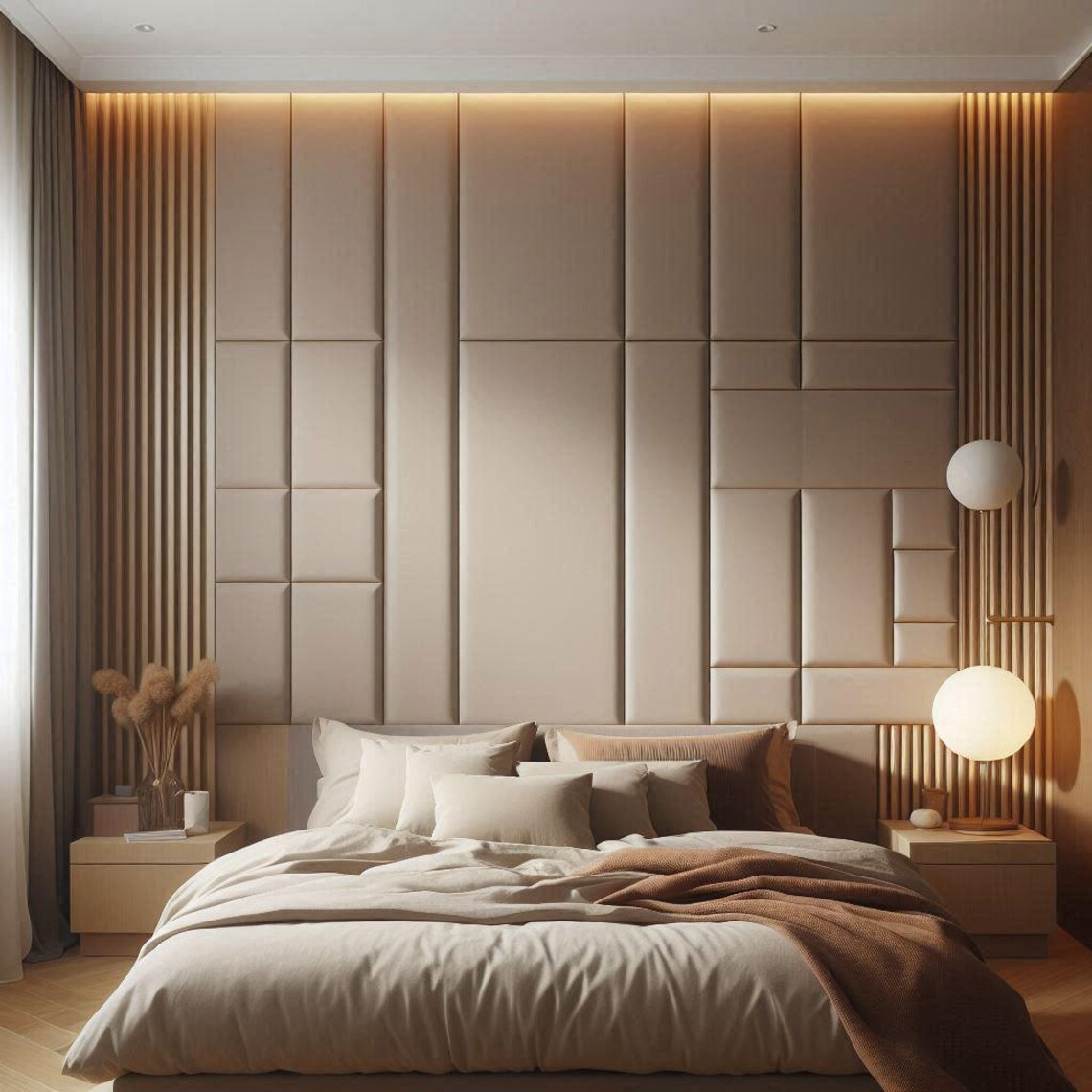 Custom Upholstered Wall Panels – Easy Wall-mount Installation, Any Size ...