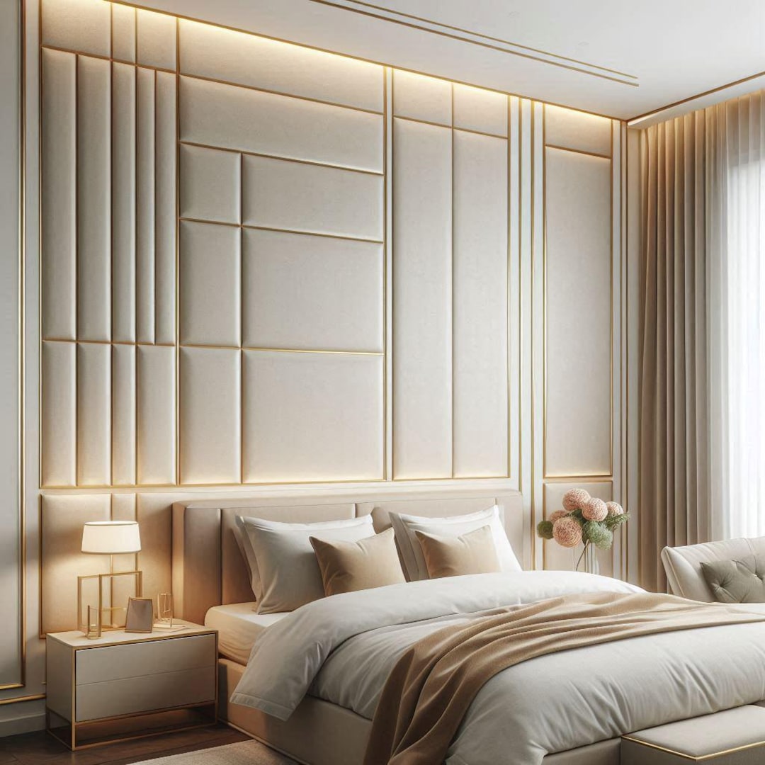 Custom Upholstered Wall Panels – Easy Wall-mount Installation, Any Size ...