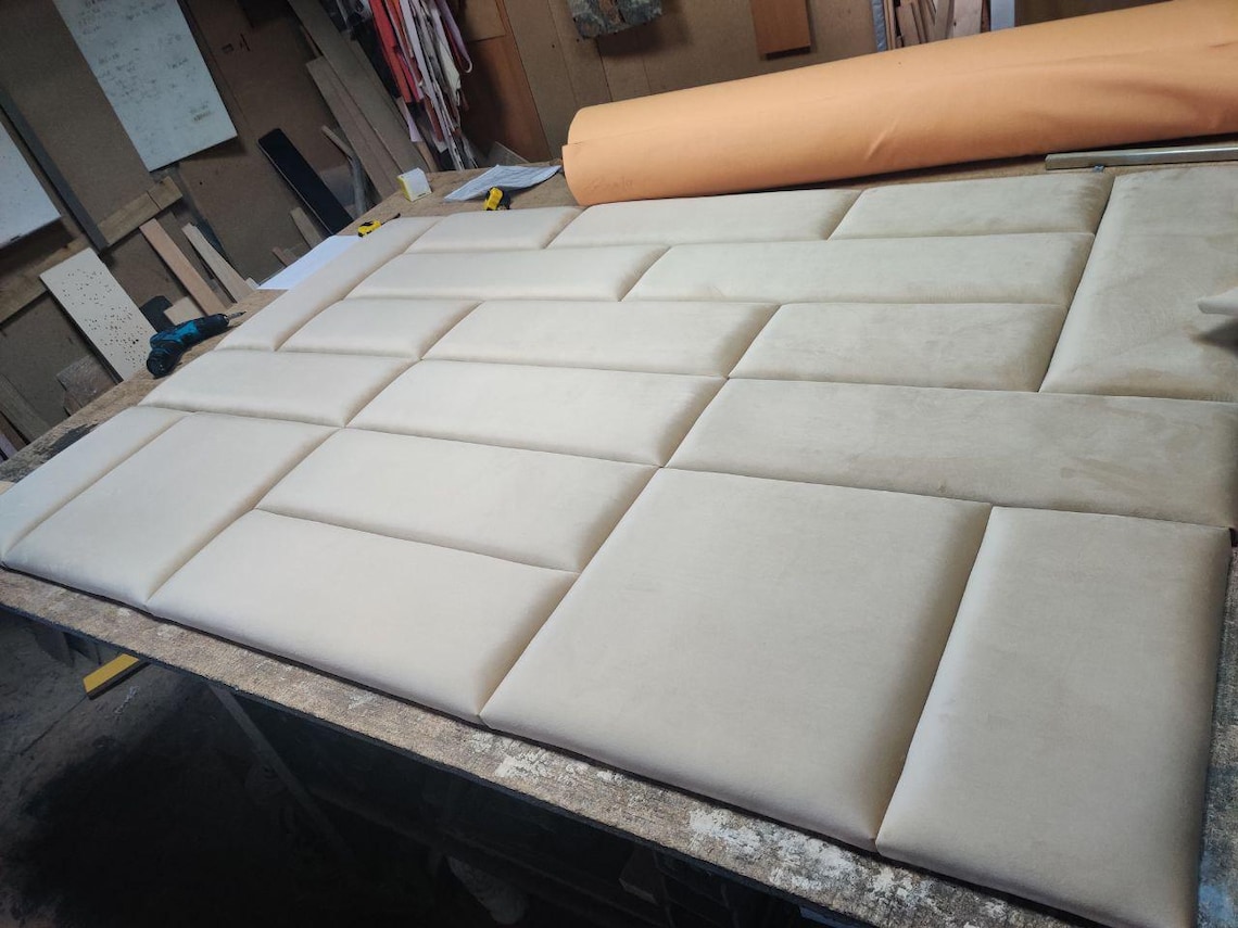 Custom Upholstered Wall Panels – Easy Wall-mount Installation, Any Size ...