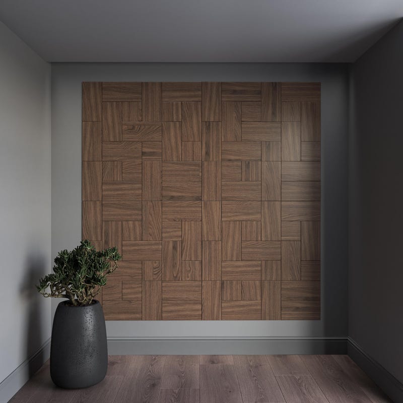 Large Woven Wood Panel - Etsy
