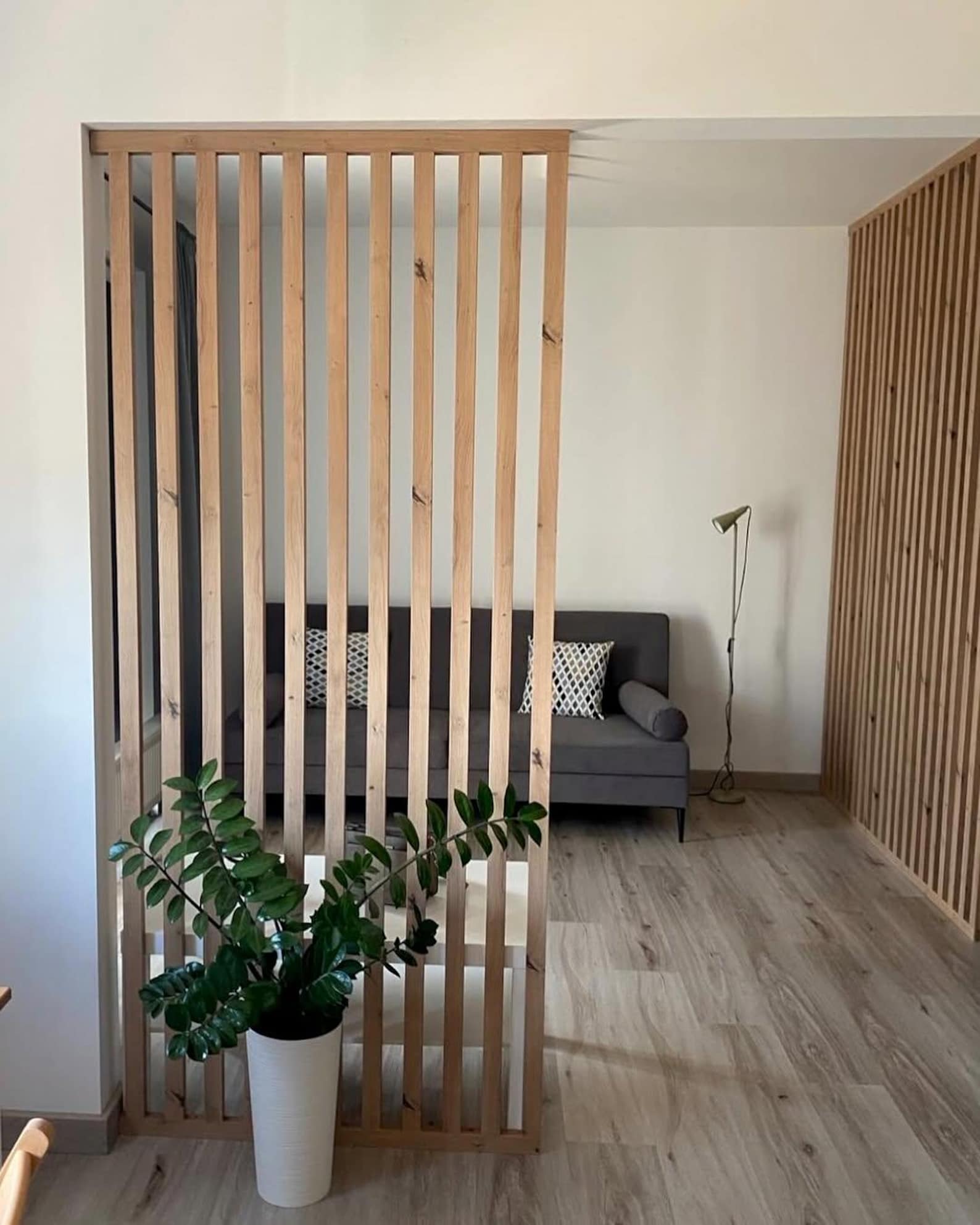 Wooden Interior Partition | Wooden Slat Partition | Decorative Wooden ...