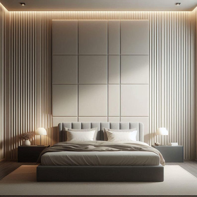 Custom Upholstered Wall Panels – Easy Wall-mount Installation, Any Size ...