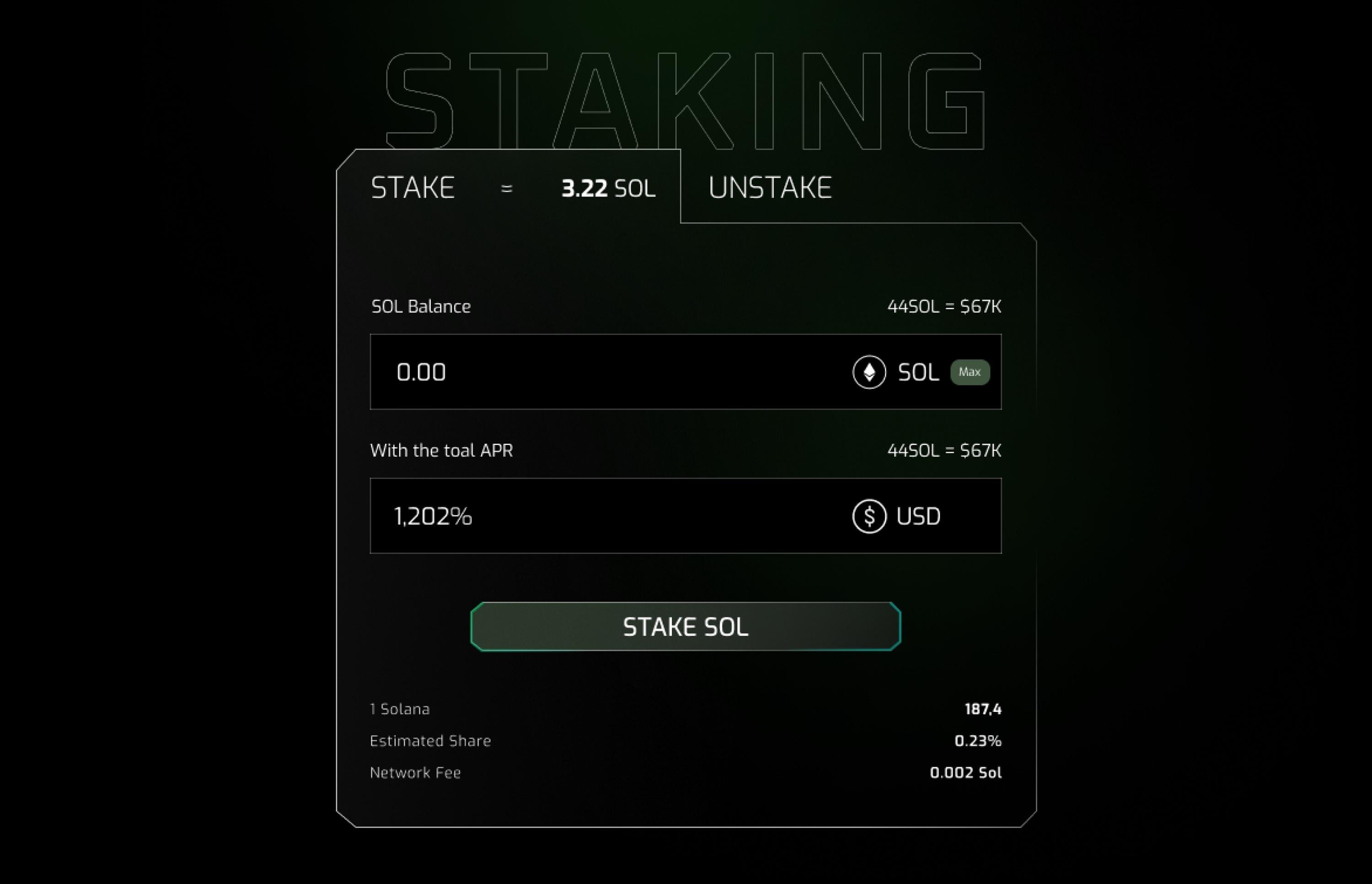 5 Staking Pools UI Kit - Etsy